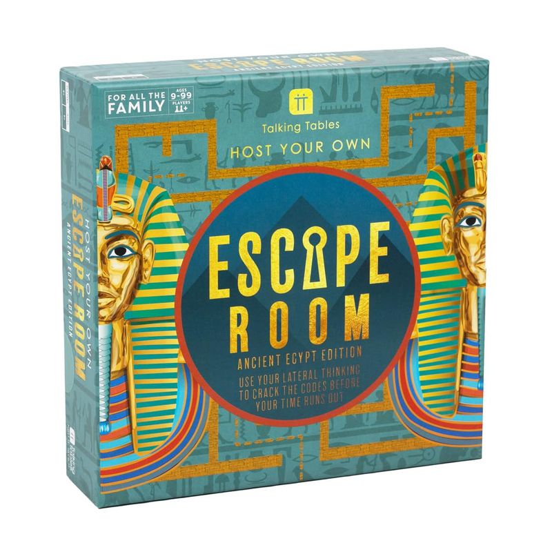 Talking Tables Egyptian Theme Escape Room Game Kids | Solve Unique ...