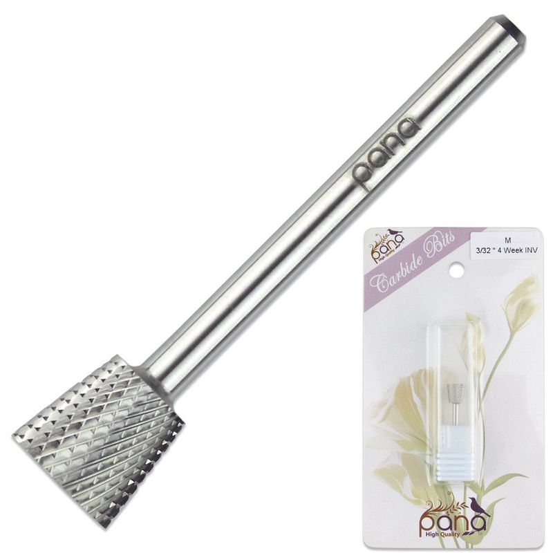 Pana 3/32" 4 Week Backfill Nail Carbide Bit - For Electric Dremel Drill ...