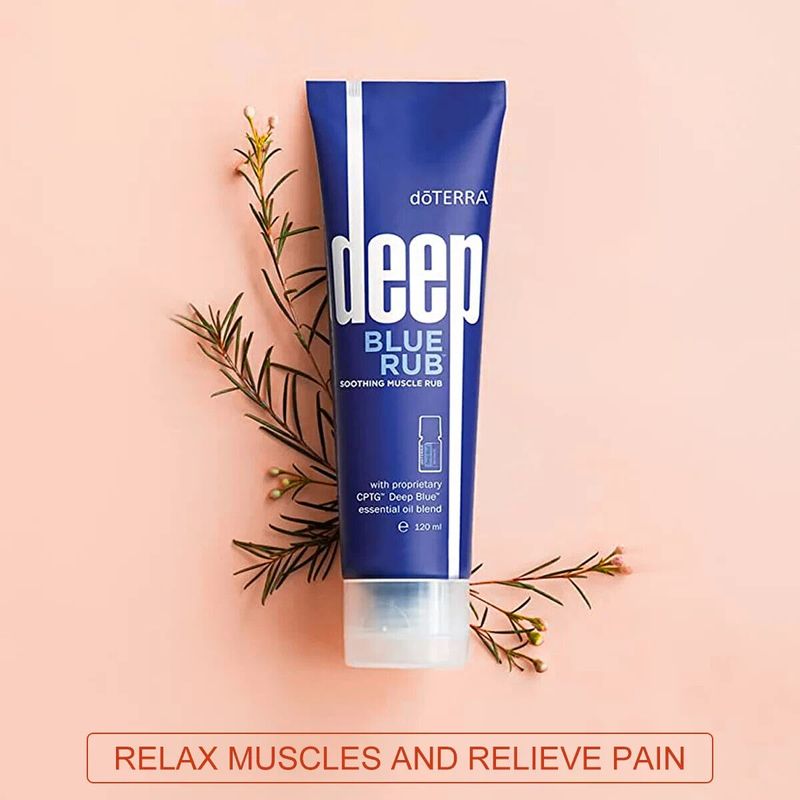 DoTERRA Deep Blue doterra Rub Body Cream - 4 oz EXP:2027 - Online ...