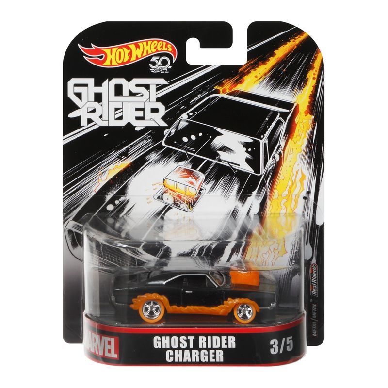 Hot Wheels Ghost Rider Charger Vehicle, 1:64 Scale - Online Marketplace ...