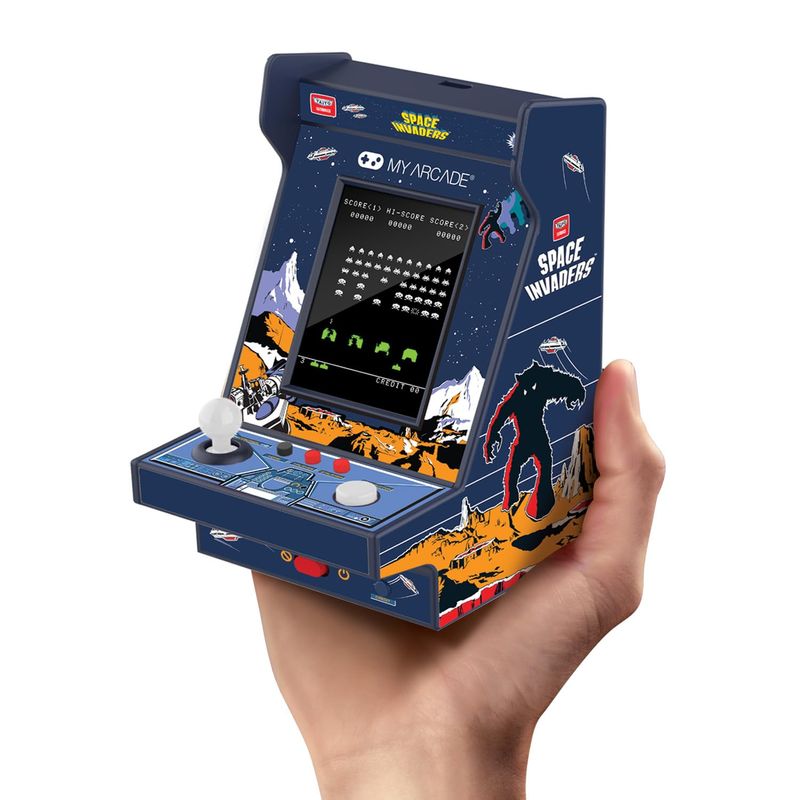 My Arcade Space Invaders Nano Player Pro - Games for Kids, 4.8" Fully ...