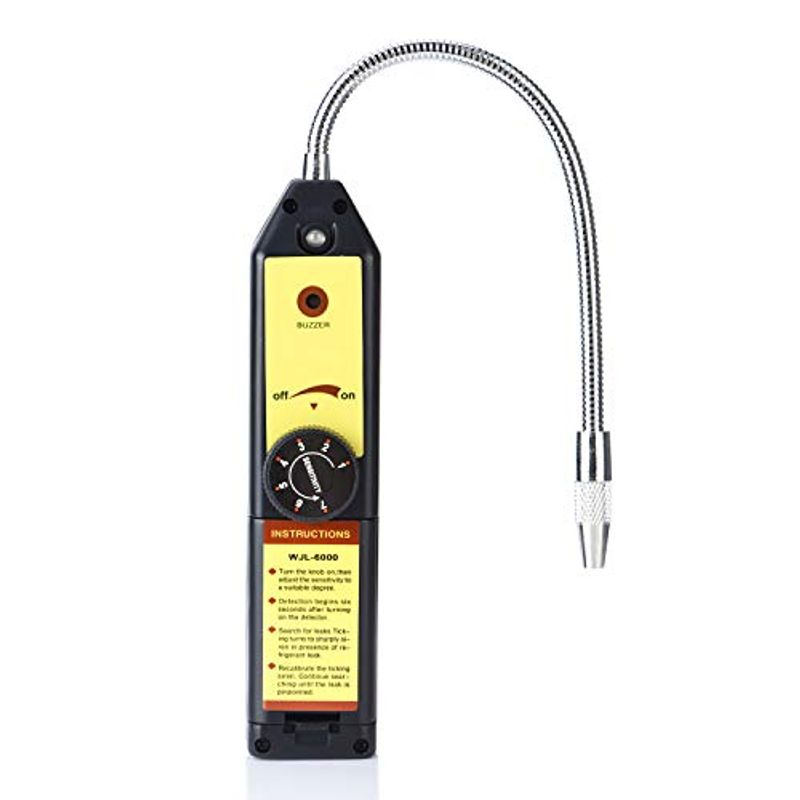 Refrigerant Freon Leak Detector with Indicator Light, High Accuracy and ...