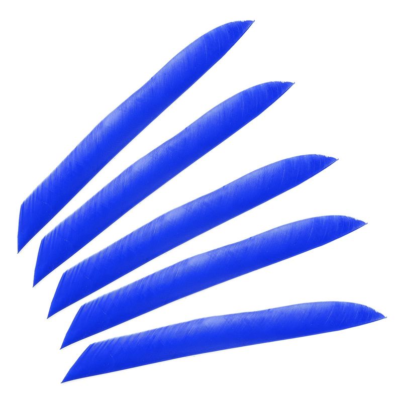PATIKIL Arrows Vanes, 50 Pack 11 Inch Turkey Feather Arrow Fletching ...