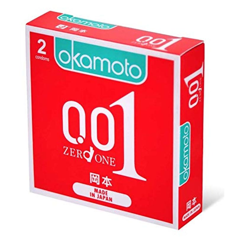 Okamoto 0.01 Hydro Polyurethane 2's Pack PU Condom Made in Japan - EveryMarket