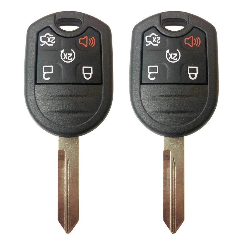 2 Programmable Keyfob Tool, Replacement Car Keys Fob and DIY Programmer ...