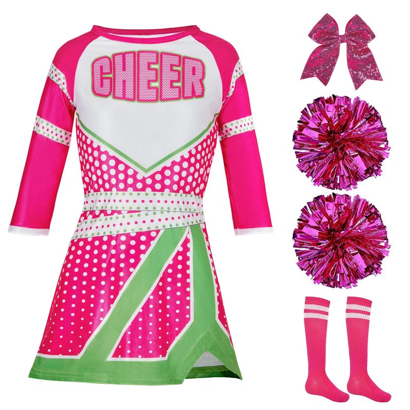 Spooktacular Creations Cheerleader Costume for Girls, Kids Cheerleader ...