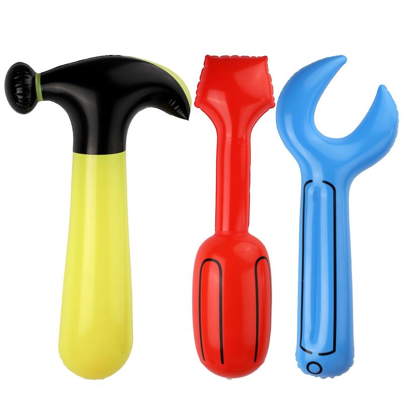 Gosknor 3 Pcs Inflatable Tools Toys, Inflatable Tools Party Balloon ...