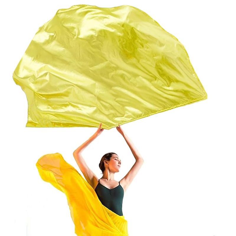 Soft Worship Flags Wings Dance Props 1 Piece Belly Dance Flags and ...