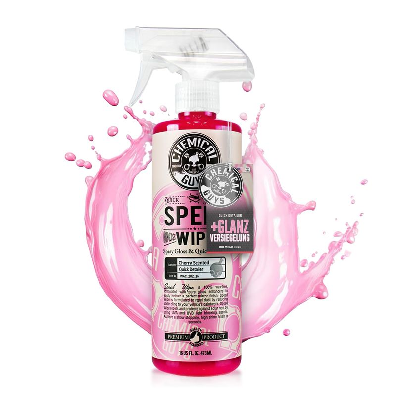 Chemical Guys WAC_202_16 Speed Wipe Quick Detailer, Safe for Cars ...