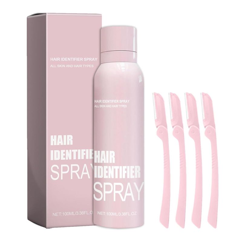 Haeecnt Hair Identifier Spray for Face Shaving, Face Hair Identifier ...