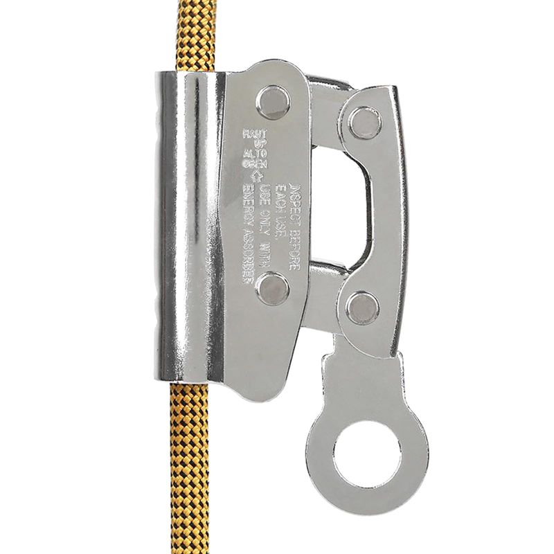 YERGOFE Climb Self Locking Rope Grab - Alloy Steel, Safety Protection ...