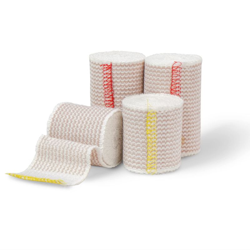 Elastic Bandage Wrap – 4 Pack Premium Elastic Bandages with Velcro ...