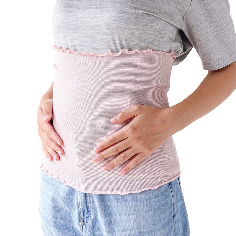 Ultra Warm Silk, Thin, Belly Wrap, Thin, Winter, Warm, Stretchy, Silk ...