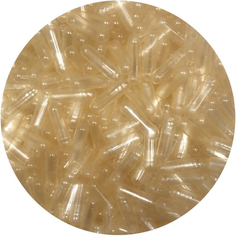 Pure Capsules® size0 Size 0 licaps Clear Empty gelatne Capsules, Pill ...