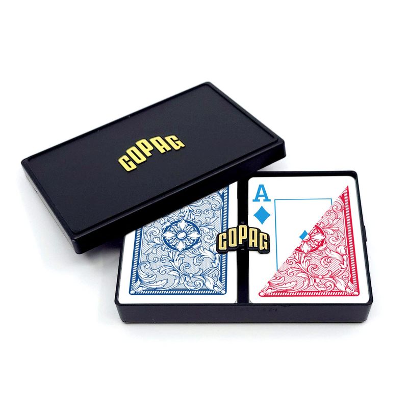 Copag *4-Color Faces* Legacy Design 100% Plastic Playing Cards, Poker ...