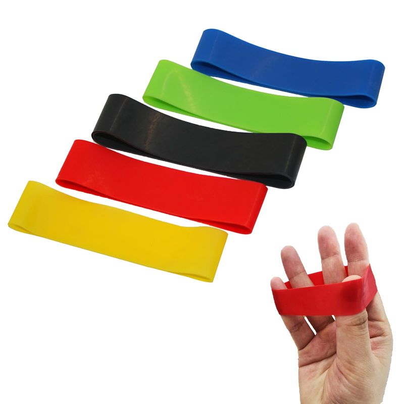 5Pcs Finger Strengthener, Finger Trainer Hand Grip Strengthener Hand ...