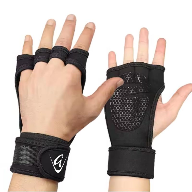 GODFREY Open Palm Workout Glove perfect for Rowing Machine, CrossFit ...