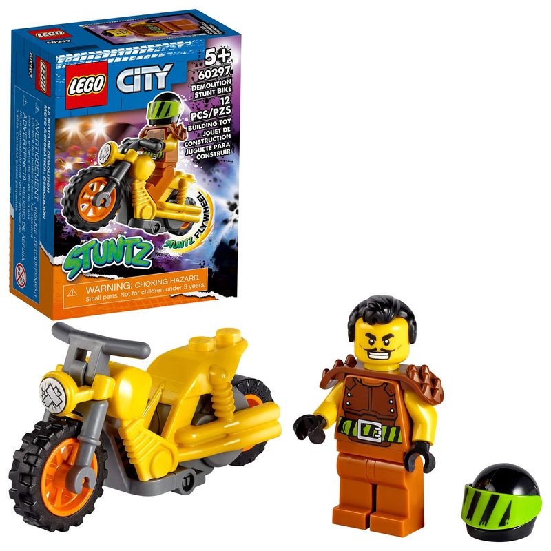 LEGO City Demolition Stunt Bike 60297 Building Kit (12 Pieces ...