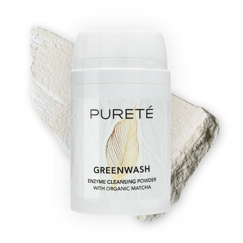 Pureté Greenwash | Enzyme Powder Face Wash Cleanser with Foaming ...