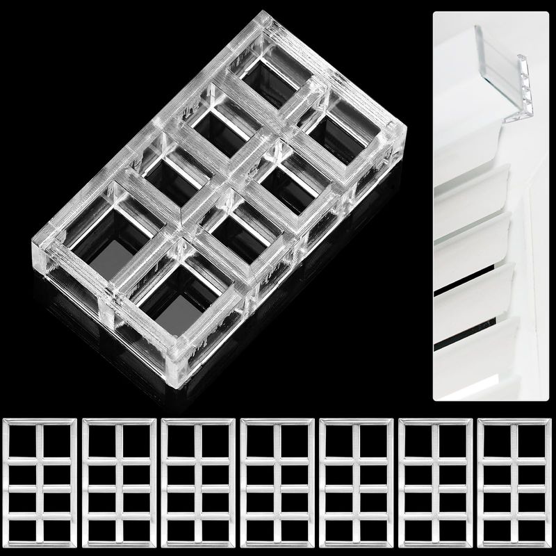 Innconee 8 Pcs Bracket Spacer Blocks Curtain Spacers for Drapes ...
