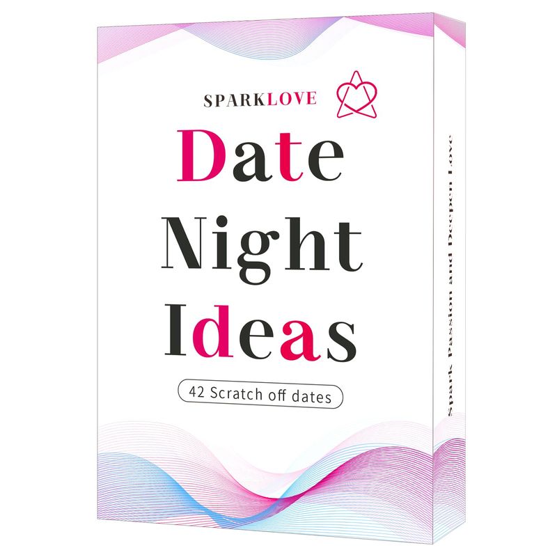 Date Night Ideas Cards, 42 Romantic and Funny Scratch Off Date Card for ...