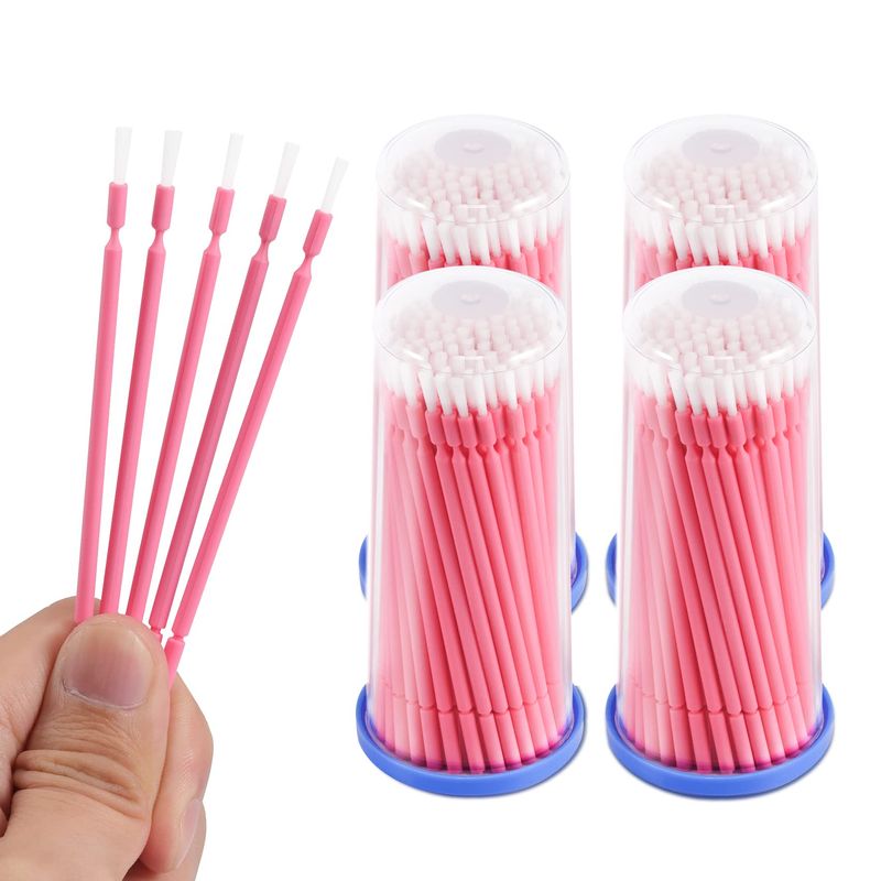 Annhua Disposable Dental Micro Brushes, 400 Pcs Dental Brushes, Disposable Applicators, Dental ...
