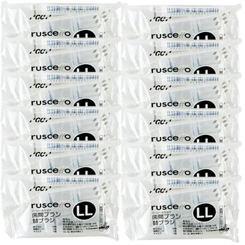 GC Lucello Interdental Brush Replacement Brush (Set of 4) x 12 LL ...