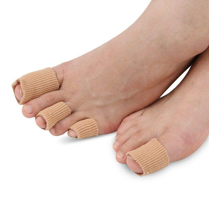 Pedimend Gel Toe Finger Tubes Protector Cover (1PAIR) - Reduce Friction ...