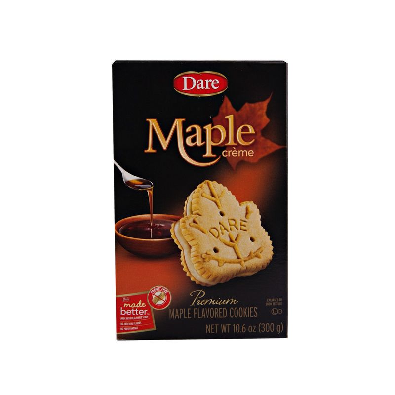 Dare Foods Maple Leaf Creme Cookies 3 /10.6 Ounce Boxes - EveryMarket