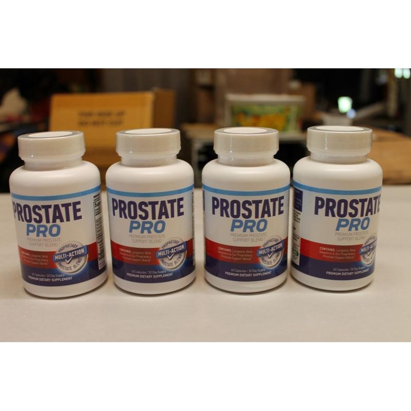 Lot of 4 Prostate Pro Male Prostate Support Blend 60 Capsules NEW ...