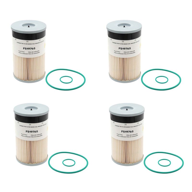 For Fleetguard Fuel Water Separator Filter FS19765 (Pack of 4) - Online ...