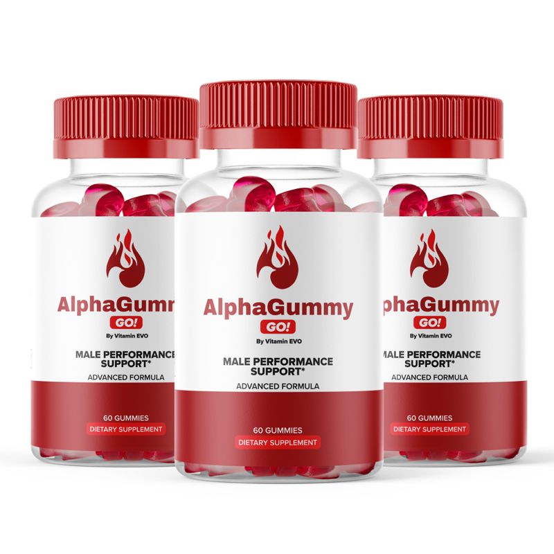 (3 Pack) AlphaGummy for Men Gummies Alpha Gummy Max Performance 180 ...