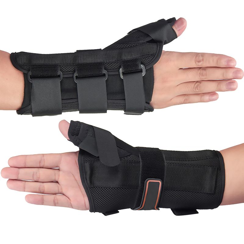 Wrist Brace with Thumb Spica Splint, Wrist splint & Thumb Splint Brace ...