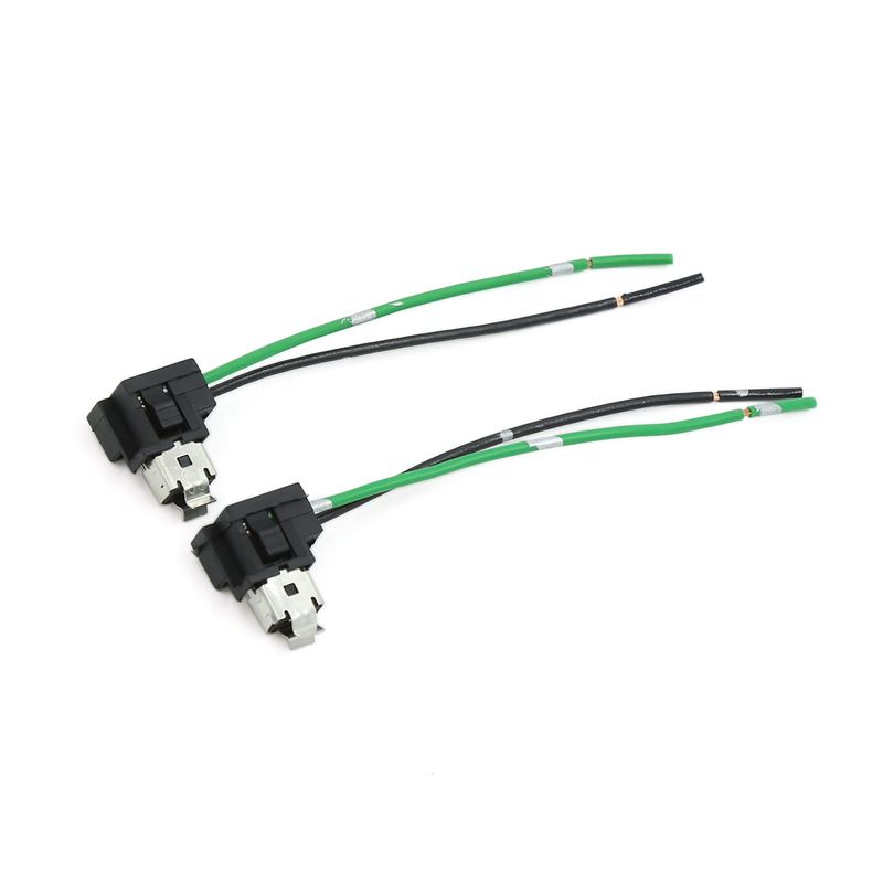 ACROPIX 2pcs Car Universal H1 H3 Fog Lamp Bulb Socket Wiring Harness ...