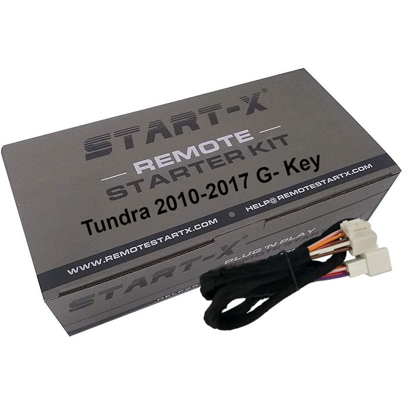 Start-X Complete Plug N Play Remote Starter kit for Tundra 2010-2017 ...
