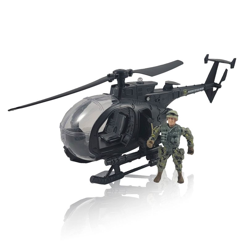 Lollipop U.S. Army Night Stalker Helicopter with Soldier Figure and ...