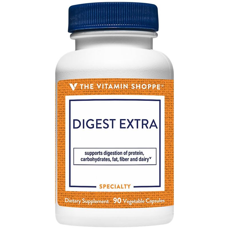 Digest Extra - Digestive Enzymes for Fats, Carbohydrates and Protein ...