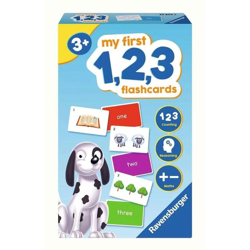Ravensburger Educational Flashcards My First 123 Study English and Math ...