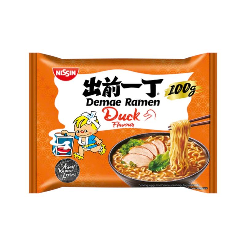 Nissin Demae Ramen Duck Noodles 10 x 100g - Online Marketplace ...