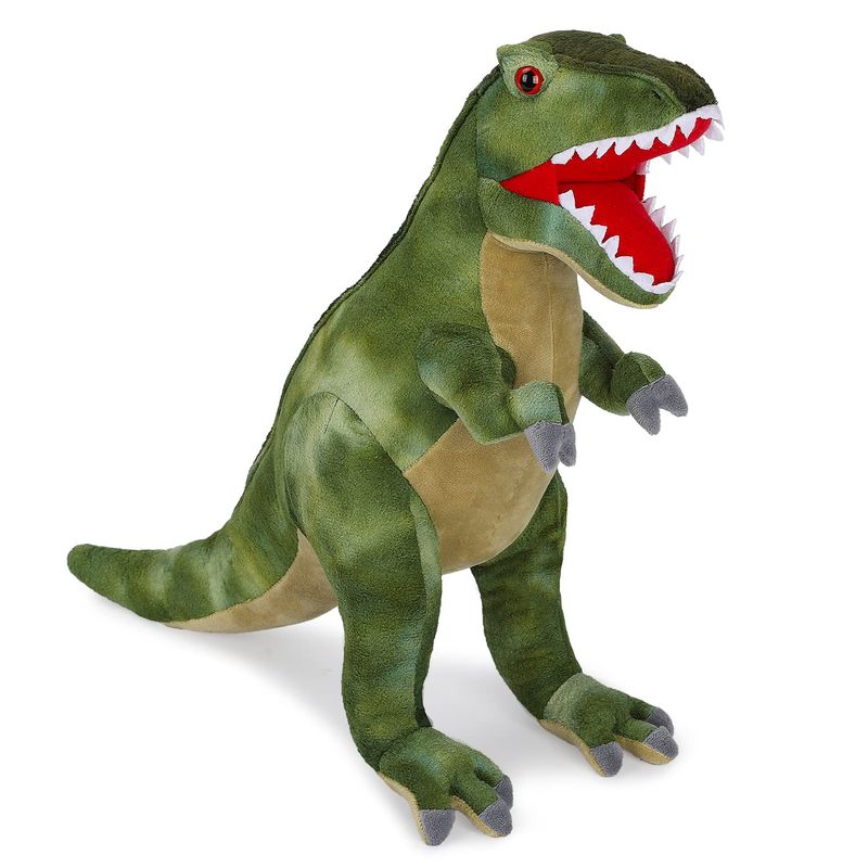 Tyrannosaurus Rex Plush Toy, 18" Dinosaur Stuffed Animal Throw Plushie ...