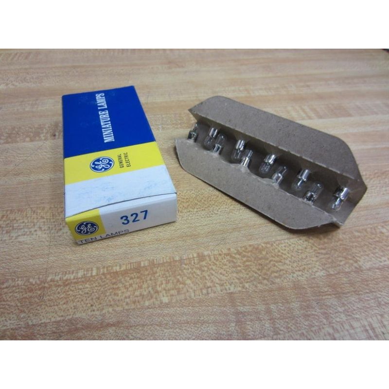 General Electric 327 GE Miniature Lamp Light Bulb (Pack of 10) - Online ...