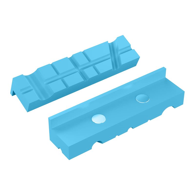 Housolution 5 Inch Magnetic Vise Jaw Pads Covers, 1 Pair Retention Vice ...