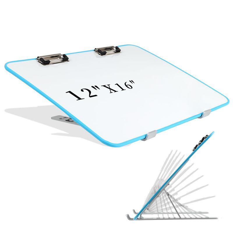 Slant Board for Writing16 x 12 Inch Adjustable Magnetic Whiteboard 20 ...