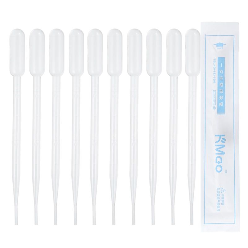 PATIKIL 2ml Pipettes Dropper, 20pcs Plastic Pipettes Disposable Pipette ...