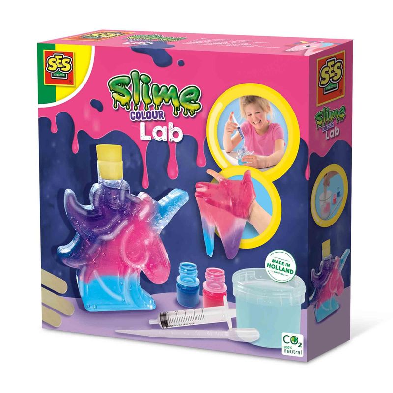 SES Creative 15016 - Slime Colour lab - Unicorn, Mix Your own Slime ...
