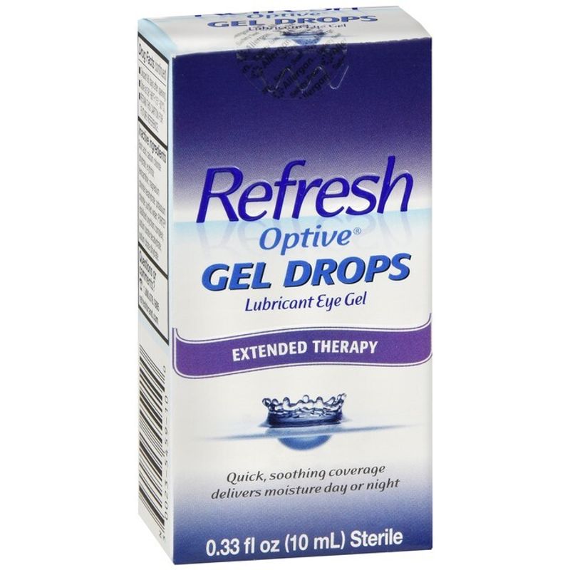Refresh Optive Gel Drops Lubricant Eye Gel 0.33 OZ - Online Marketplace ...