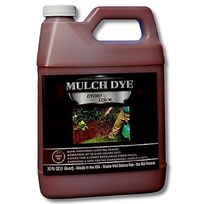 EnviroColor SR0032 Sierra Red Mulch Dye, 2400 Square Feet - Online Marketplace - EveryMarket