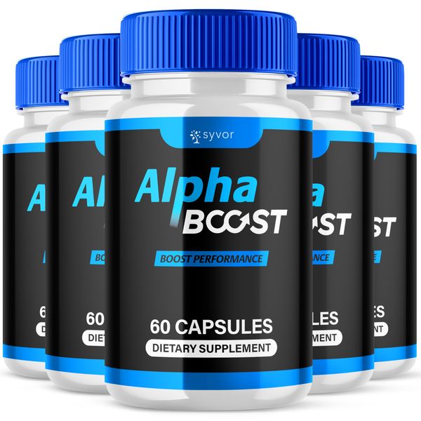 Alpha Boost Advanced Supplement for Men with Natural Ingredients 300 ...