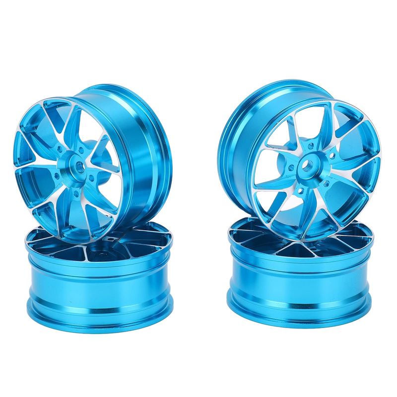 Leapiture 4 pcs 52mm remote control drift wheel, aluminum alloy wheels ...