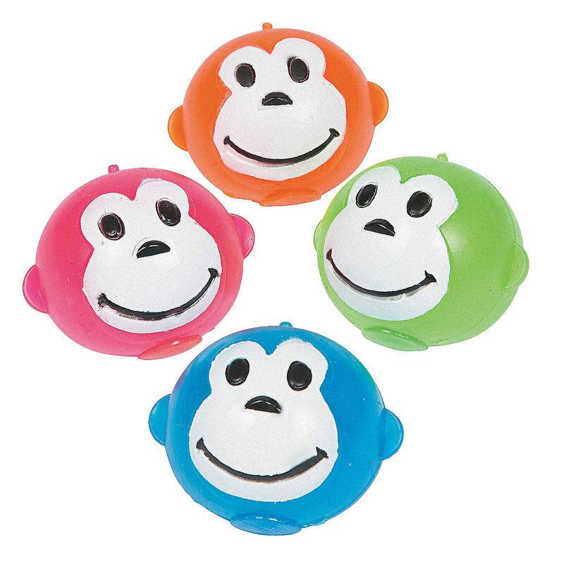 Fun Express - Neon Monkey Splat Ball - Toys - Value Toys - Sticky ...